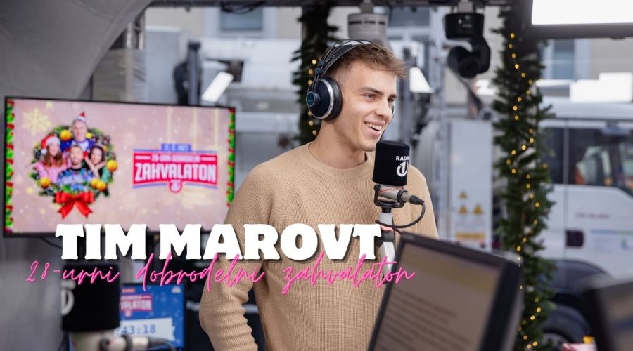 Z nami Tim Marovt: Namesto da bi sedel v invalidskem vozičku, teče ...