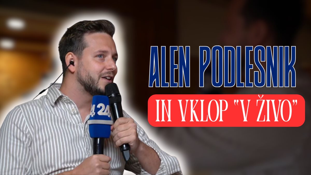 Novinar Alen Podlesnik želel ekipo zmesti z vklopom 'v živo'