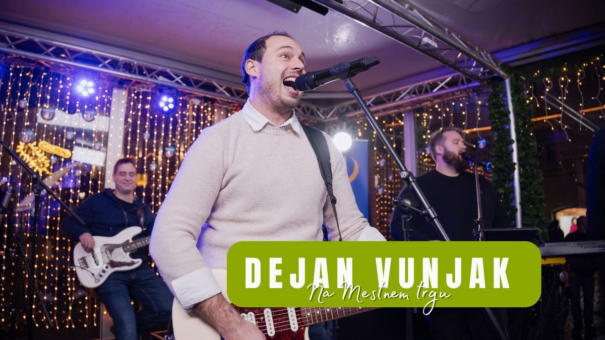 Dejan Vunjak na noge dvignil ves Mestni trg