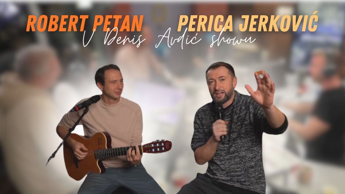 Zabavni petek v Denis Avdić Showu s Perico Jerkovićem in Robertom ...