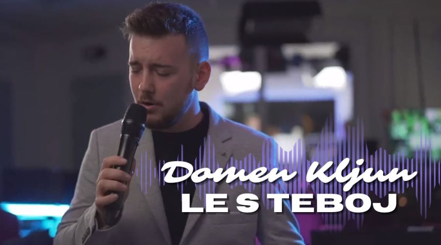 Domen Kljun se predstavlja z novo pesmijo Le s teboj