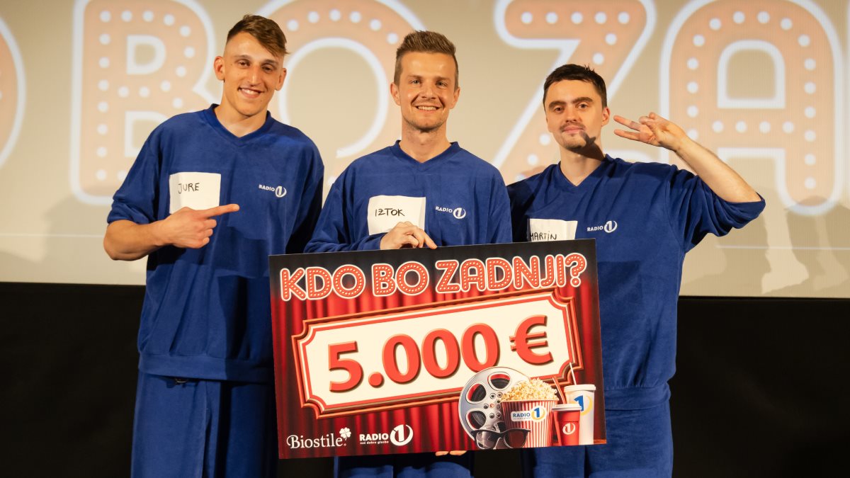 (VIDEO) Finale Kdo bo zadnji 2025: Iztok, Jure in Martin po 48-urnem filmskem maratonu