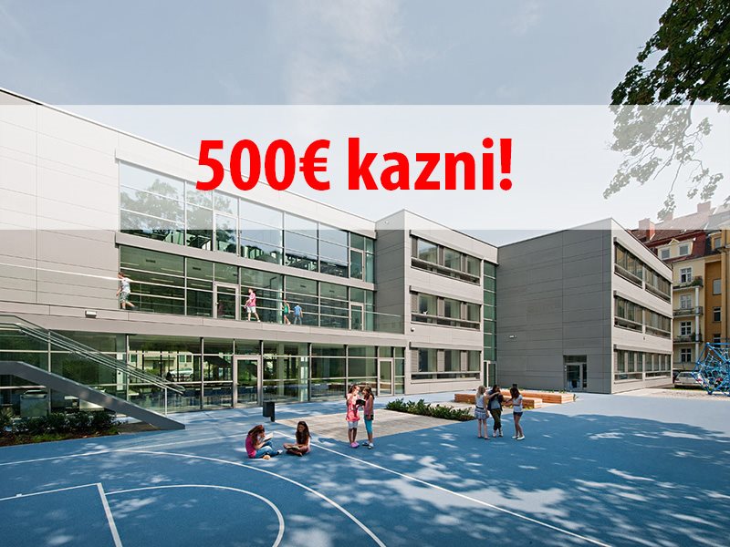 Oče dobil 500€ kazni, ker je hčerka 'špricala'