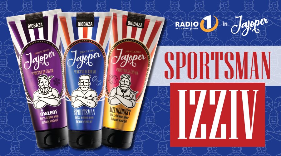 Radio 1 in Jajoper: Sportsman izzivi!