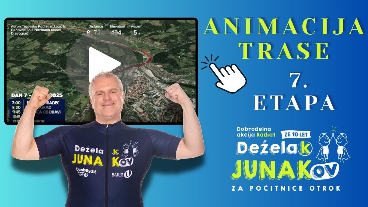 Kam nas bo vodila jutrišnja, sedma etapa po Deželi junakov? Oglej si ...