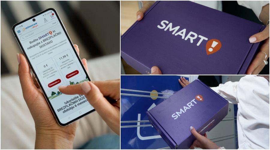 Nakup prek spleta? Izkoristite neomejeno dostavo – Smart!