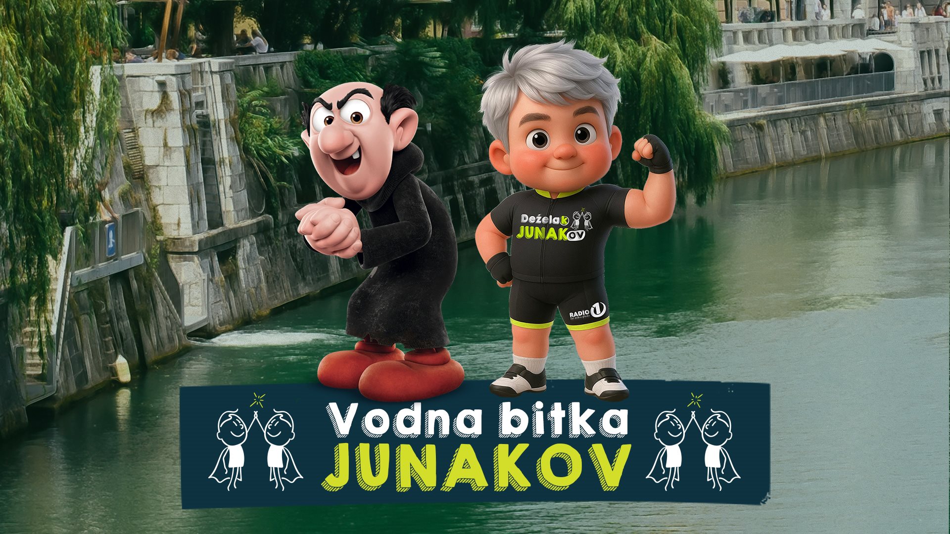 ZMAGAAA! Deželak junak premagal Gargamela in osvojil bitko junakov na ...